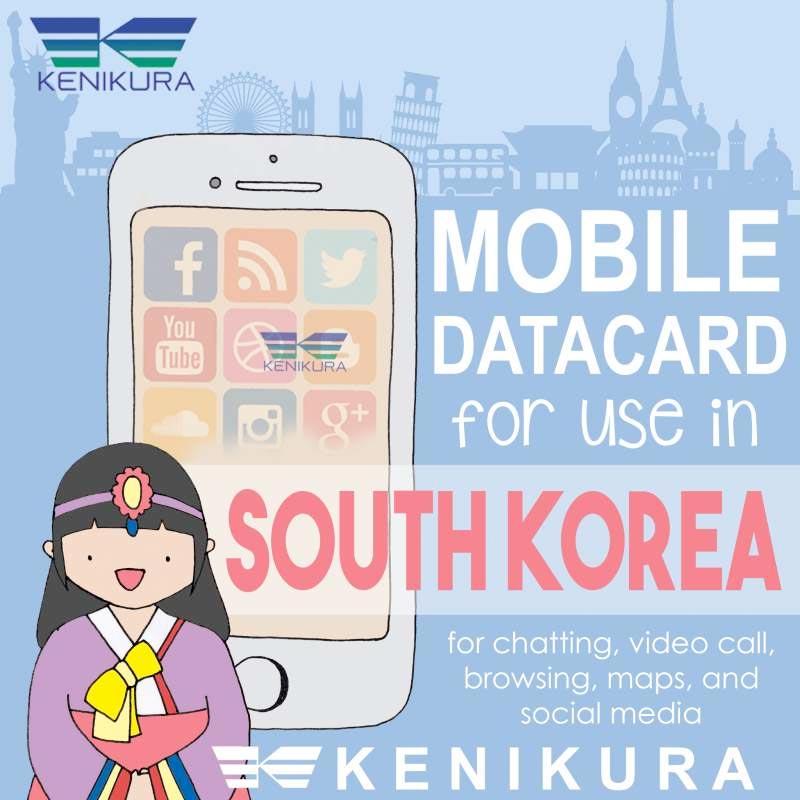 Jual Sim Card Data Internet Seoul South Korea 8 Days 6GB Internet Data ...