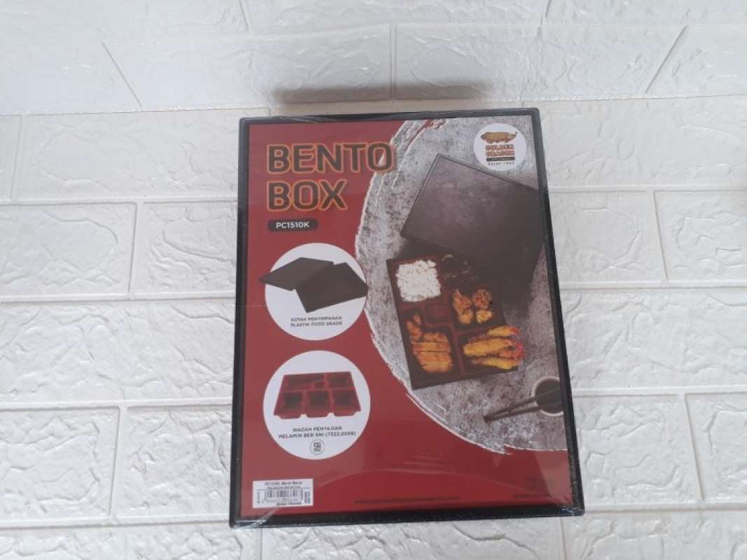 Jual Bento Box 6 Sekat Plus Tutup Japanese Set Golden Dragon Melamin ...