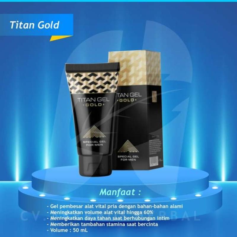 Promo Obat Herbal Titan Gel Gold Original - Mr.p Besar Dan Panjang ...