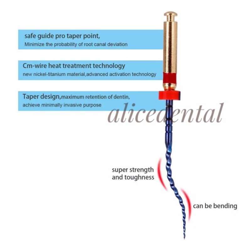 Promo Dental Protaper Rotary Kfile Blue Endo Files Biru Sx-F3 Engine ...