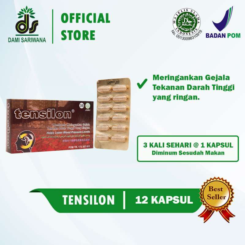 Jual Dami Sariwana Tensilon Jamu Herbal [12 Kapsul] di Seller DAMI ...