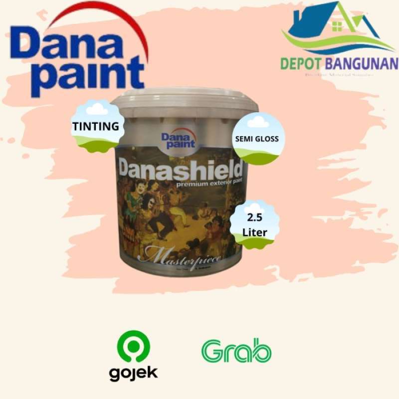 Promo Cat Tembok Ekterior Danashield Premium Tinting 2.5 Liter Diskon ...