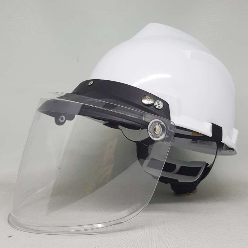 Jual Safety APD Face Shield Safety Helmet di Seller HERI SHOP - Duren ...