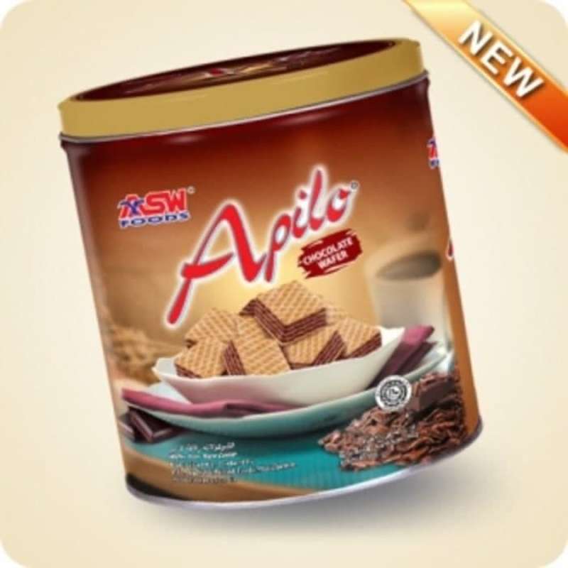 Jual ASW Apilo Wafer Chocolate Cream [400g] di Seller Babang store ...
