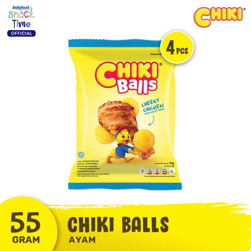 Promo Chiki Ball Ayam [55g/ 4 pcs] Diskon 18% di Seller Indofood Snack ...