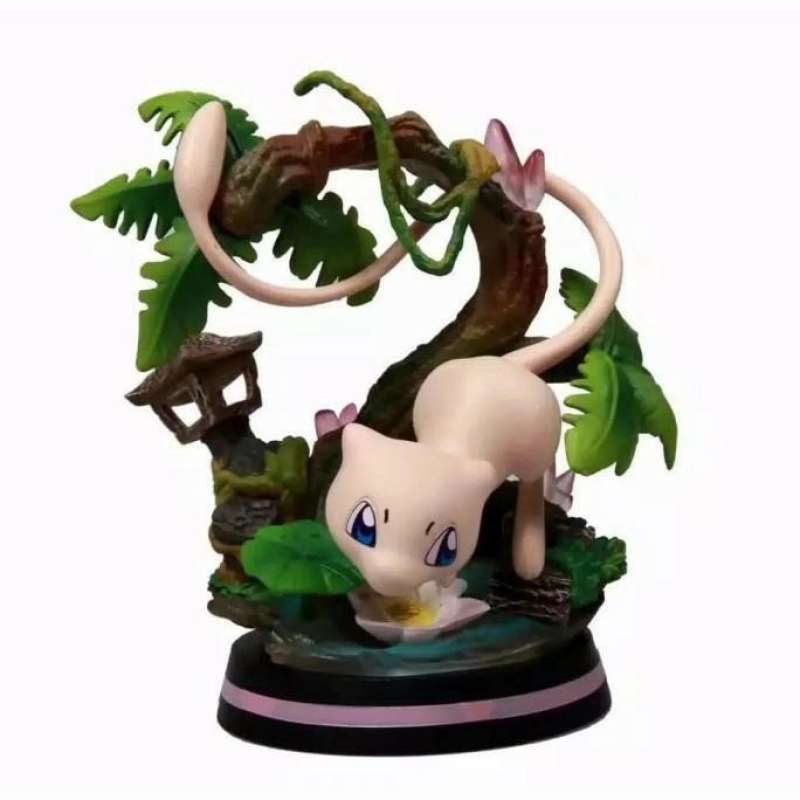 Promo Action Figure Pokemon Statue Mew - Mainan Anak Koleksi Pokemon ...