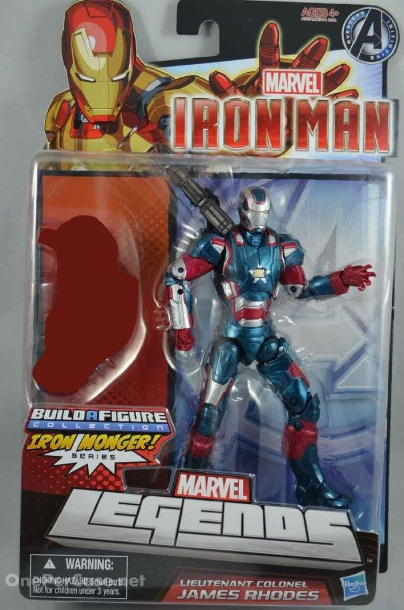 Promo [Hasbro] Marvel Legends - Iron Patriot Lieutenant Colonel James ...