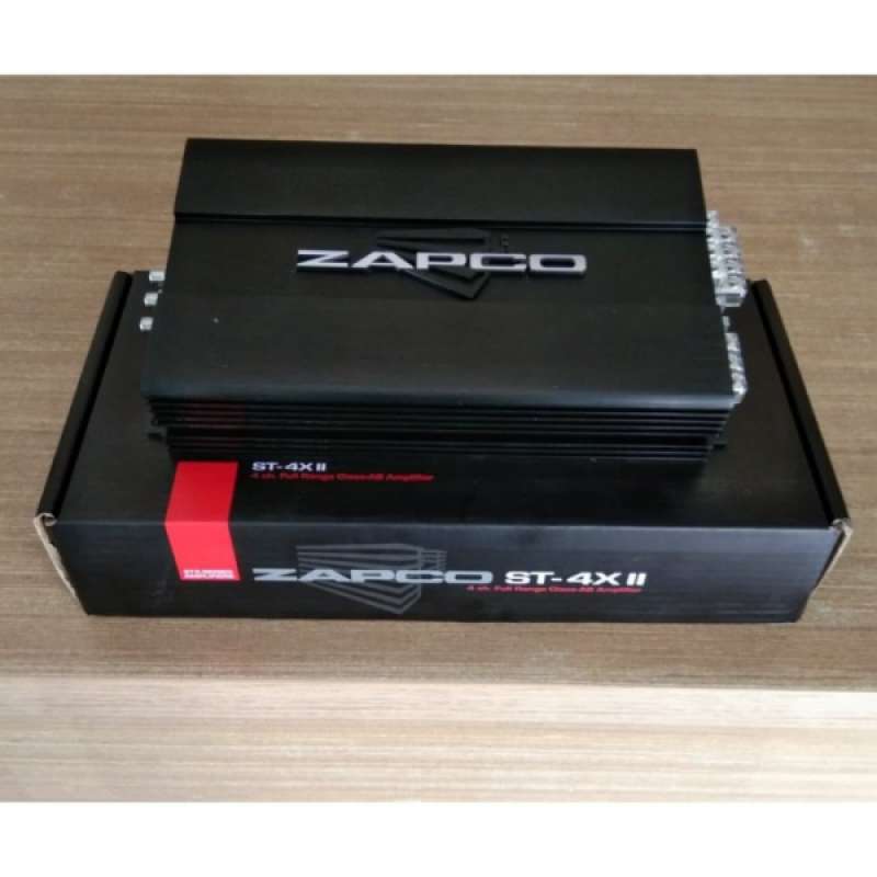 Promo Power Amplifier Zapco St-4X Ii Amplifier Diskon 15% di Seller ...