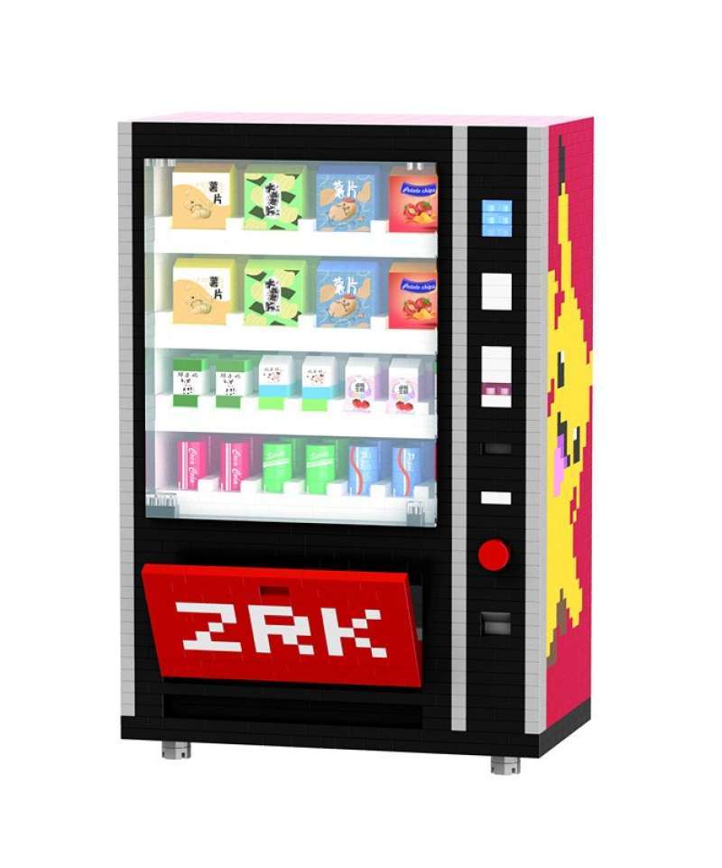 Promo Pokemon Vending Machine Penjual Minuman Otomatis Zrk Brick Diskon ...