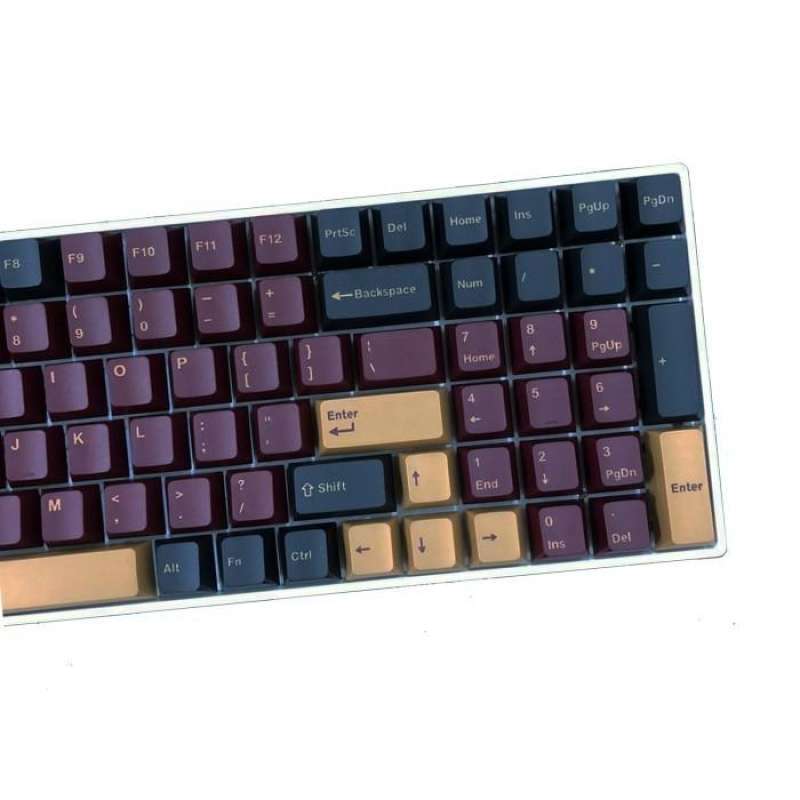 Jual Keycaps Pbt Red Samurai Double Shot Oem Profile Mechanical ...
