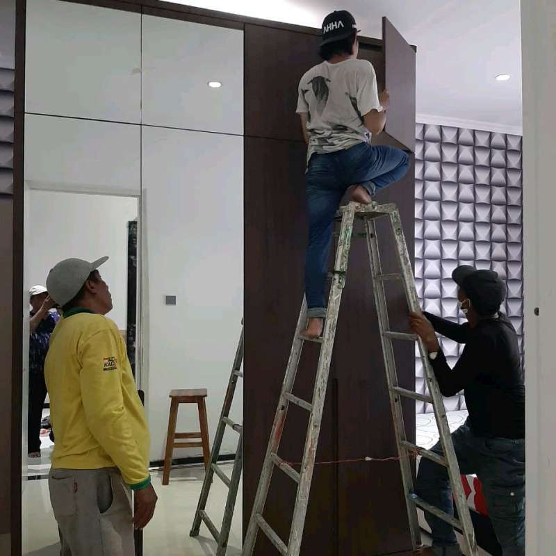 Jual Lemari Pakaian Multiplex Finishing Hpl Per Meter Di Seller Masyus ...