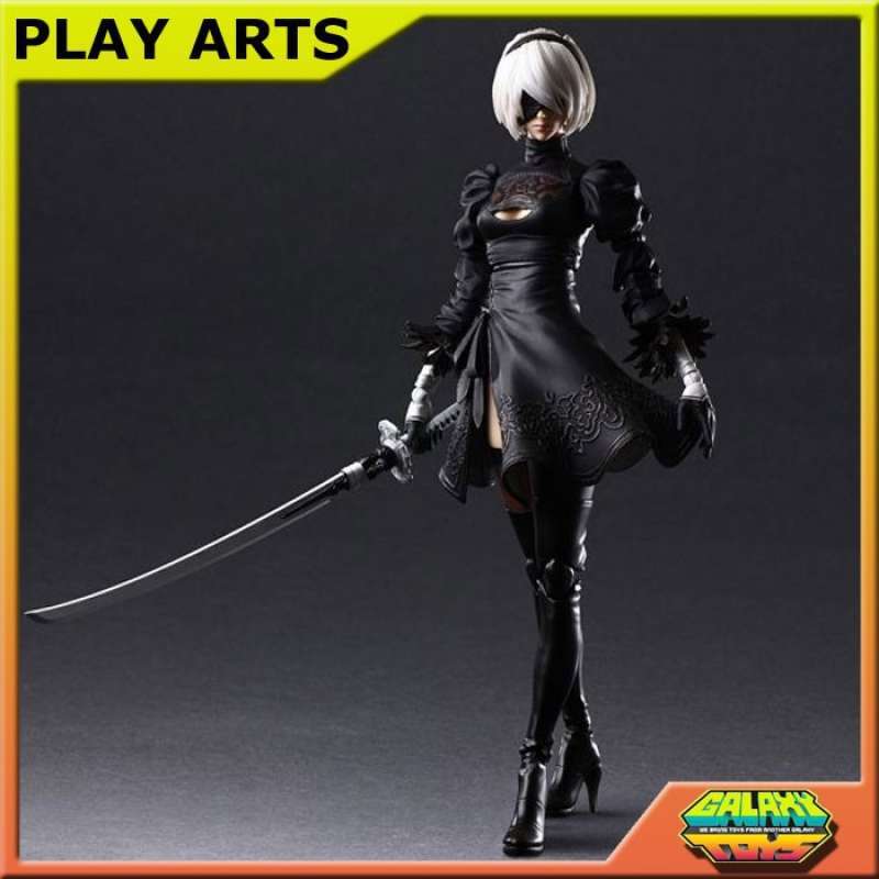 Jual DP - NieR:Automata PLAY ARTS KAI ACTION FIGURE 2B YoRHa No. 2 Type B Deluxe di Seller ...