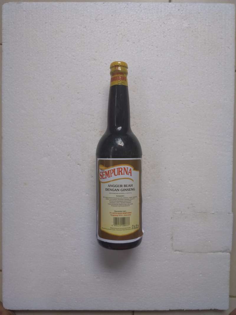 Promo Sempurna Minuman Anggur Ginseng Jamu Tradisional Diskon 24% Di ...