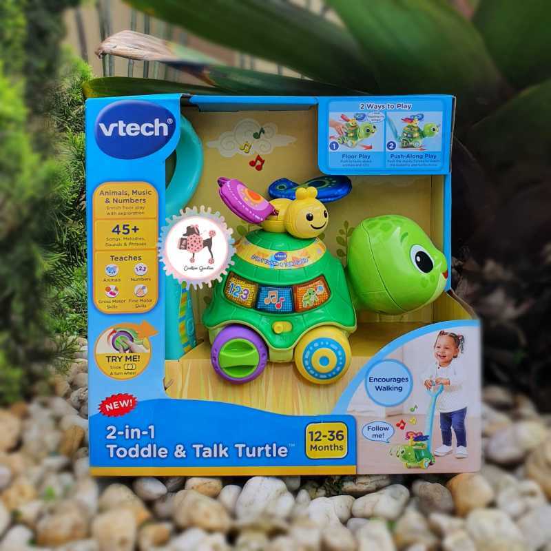 Jual Vtech 2 In 1 Toddle And Talk Turtle Di Seller Cookieegoodiee ...