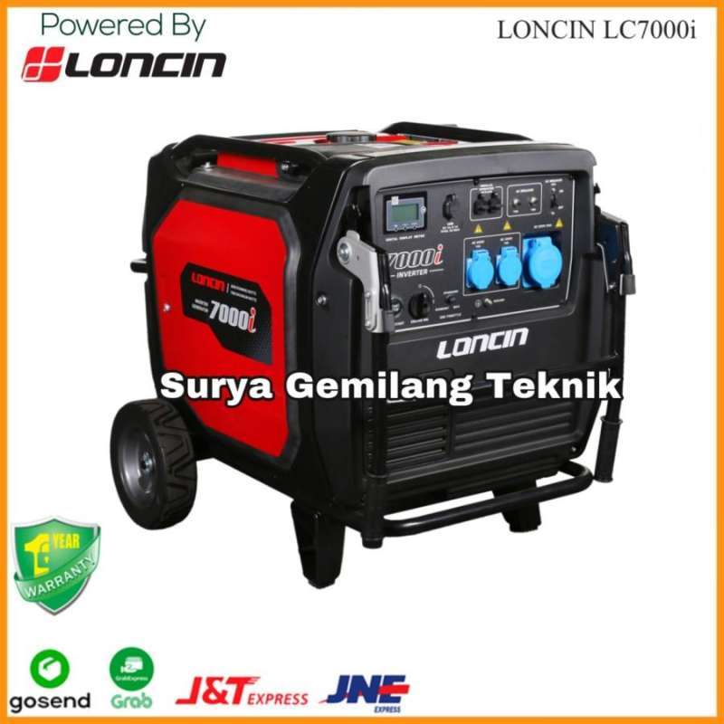Jual Mesin Genset Inverter Generator Bensin Loncin LC 7000 I 7000 Watt ... Jual Mesin Genset Inverter Generator Bensin Loncin LC 7000 I 7000 Watt ...