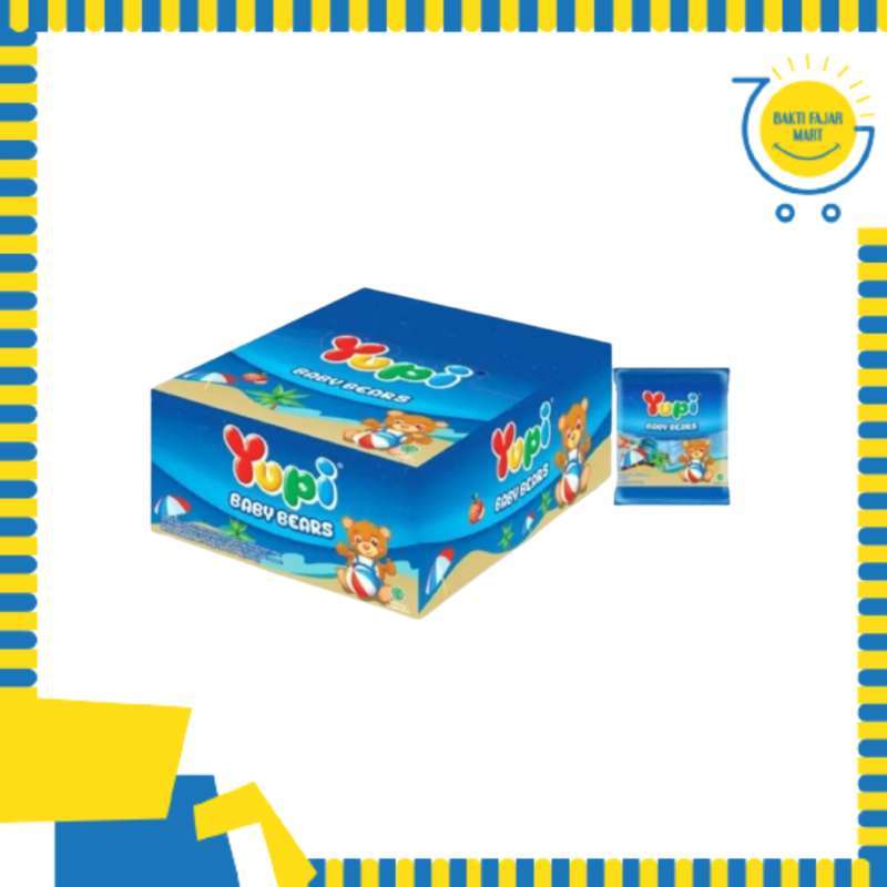 Promo Yupi Baby Bears 24pcs x 7gr | Permen Yupi Box Diskon 43% di ... Promo Yupi Baby Bears 24pcs x 7gr | Permen Yupi Box Diskon 43% di ...