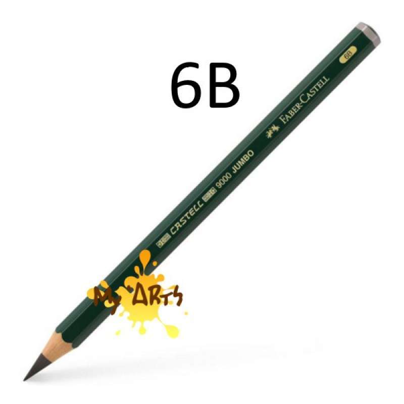 Jual Faber Castell Graphite Pencil 9000 Jumbo SATUAN Pensil Grafit ...