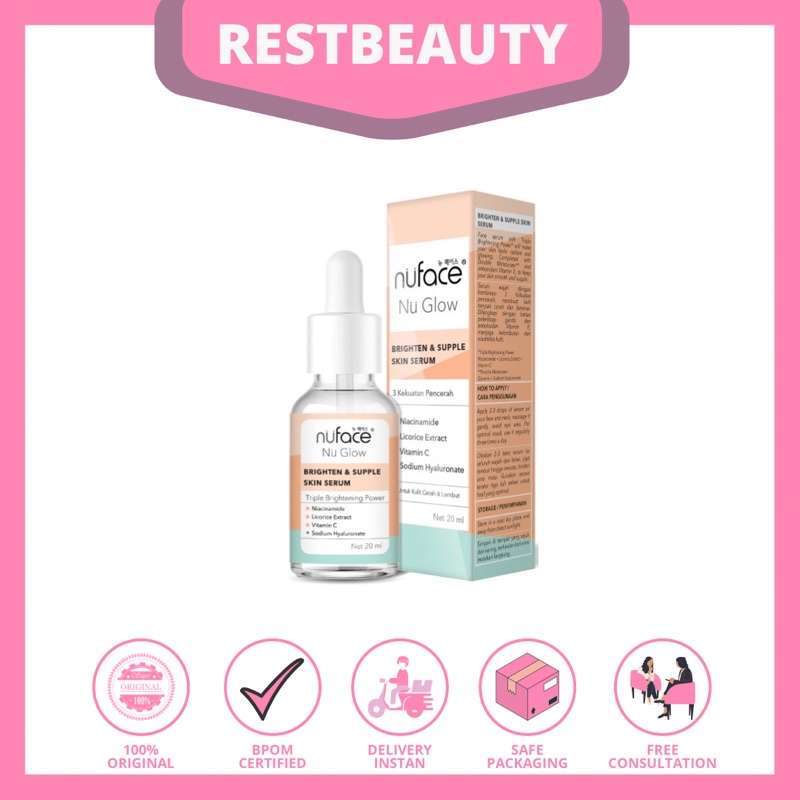 Jual NUFACE - Nu Glow Liquid Brighten & Supple Skin Serum di Seller ...