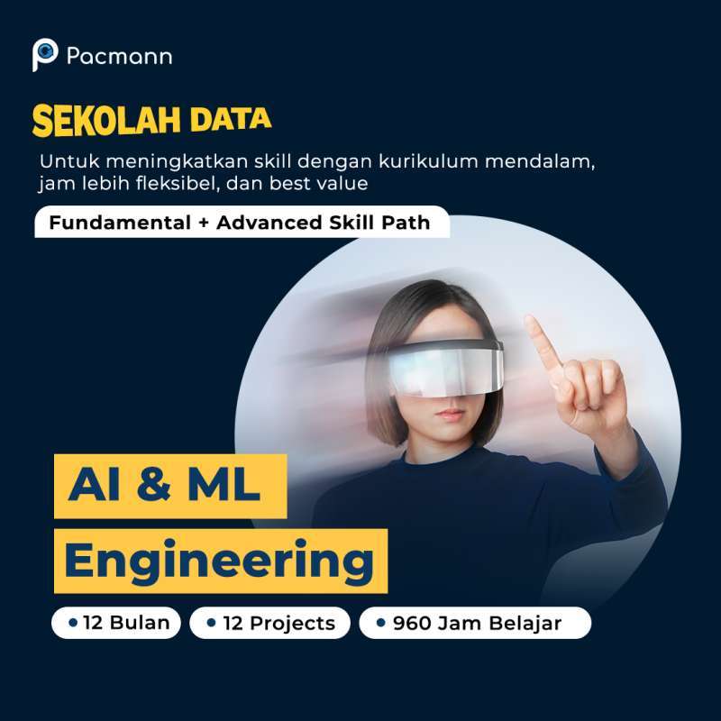 Promo Pacmann AI - Bundling Artificial Intelligence & Machine Learning (12 Bulan) | Skill ...