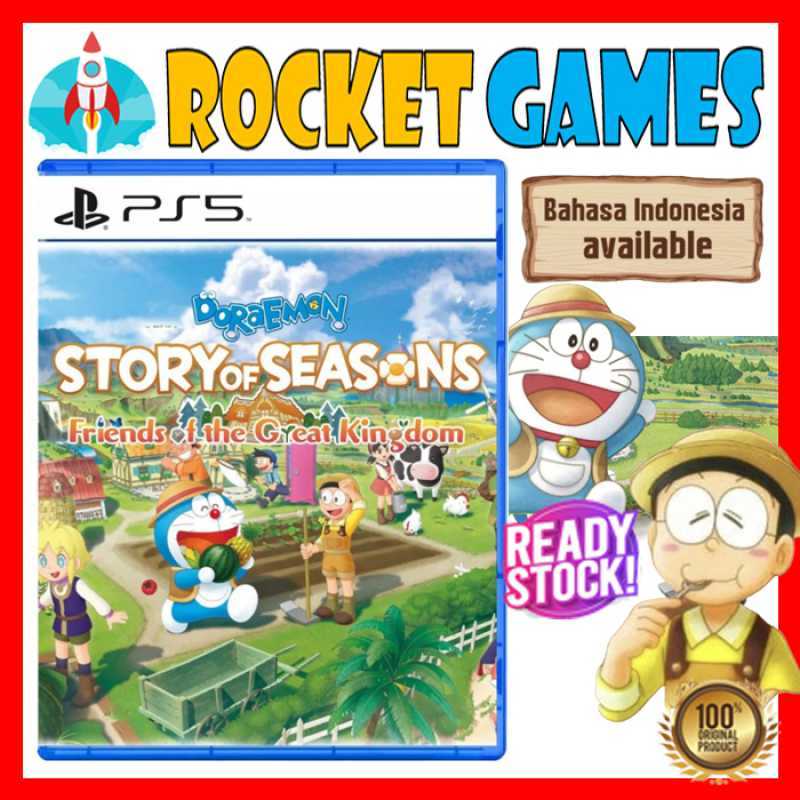 Jual Ps5 Doraemon Story Of Seasons Friends Of The Great Kingdom Di ...