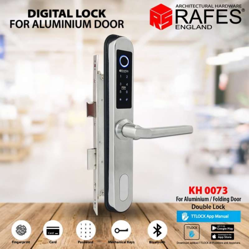 Jual Digital Lock Rafes Pintu Aluminium Swing Dan Sliding Di Seller ...