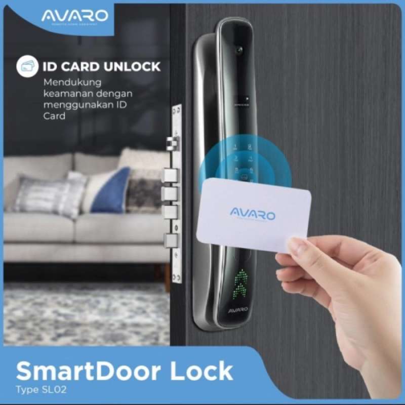 Jual Avaro Smart Door Lock Sl02 With Camera Fingerprint Rfid Handle Pintu Di Seller Eudora ...