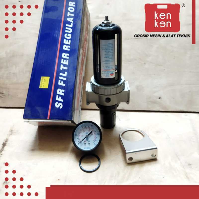 Jual Air Filter Control Unit 1 Tabung 1/2 Afr 804 Orange Filter Angin ...