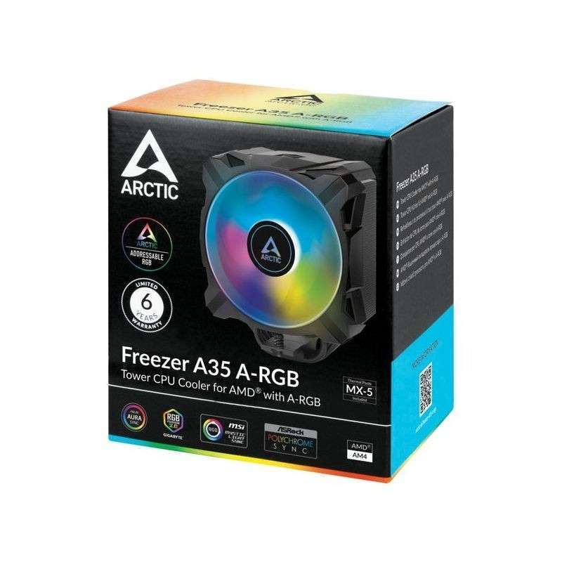 Promo ARCTIC FREEZER A35 ARGB FOR AMD TOWER CPU AIR COOLER PROCESSOR ...