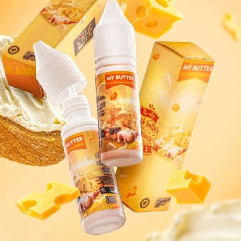 Promo My Butter Salt V1 Butter Cream 25mg 15ml Cheese Pods Pod Diskon ...