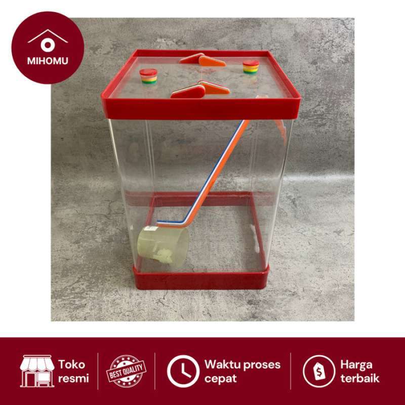 Jual AQUARIUM TEMPAT ES BUAH MINUMAN TEMPAT ES KELAPA SEGI ACRYLIC di ...