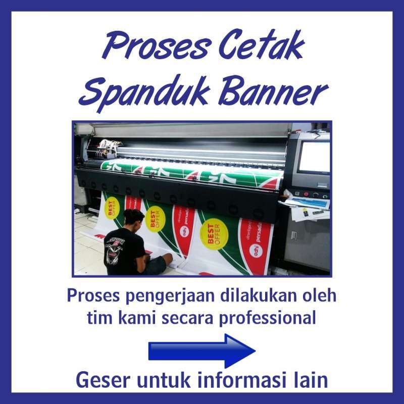 Promo Spanduk Sepanduk Banner Bener Backdrop Plang Poster Usaha Promosi ...