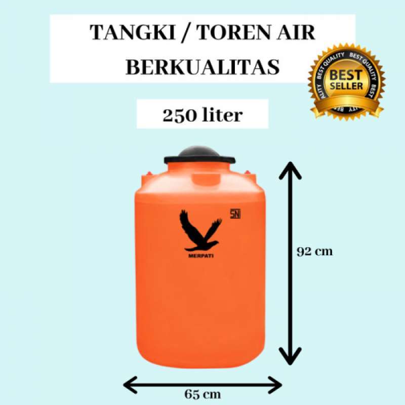 Promo Tangki Toren Tandon Air - 250 Liter Diskon 15% Di Seller Damarra ...