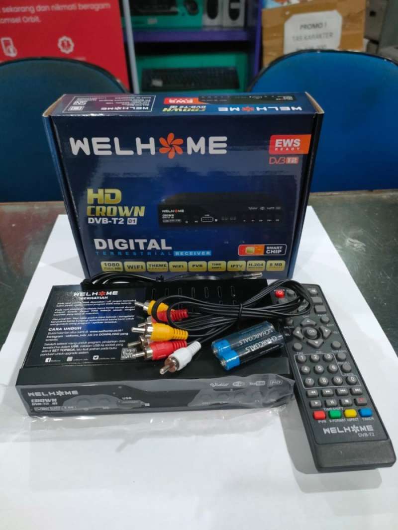 Jual Set Top Box TV Digital WELHOME T2 di Seller SUNSHOP - Cengkareng ...