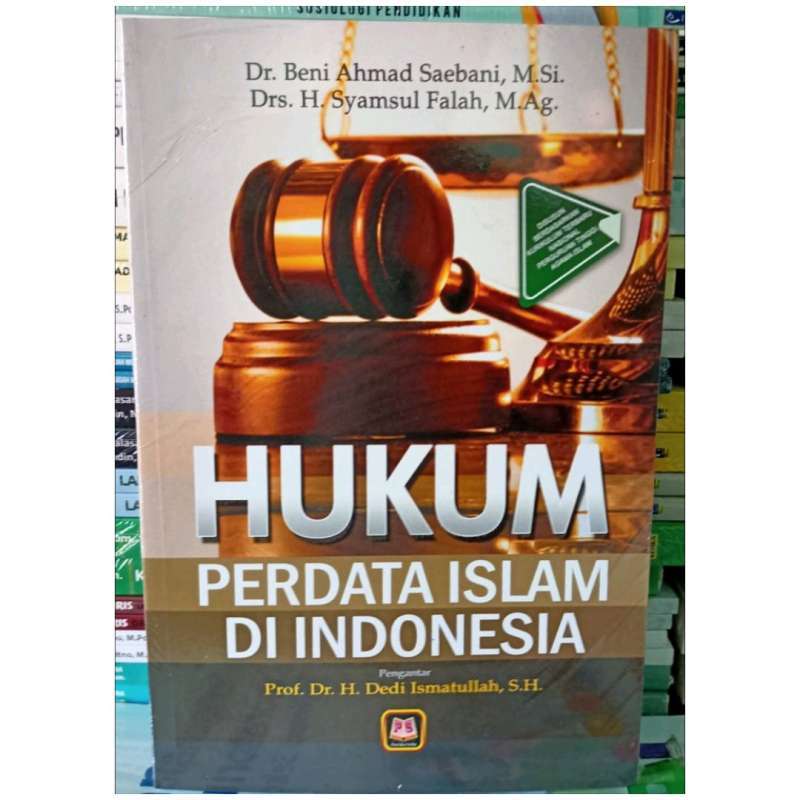 Jual Hukum Perdata Islam Di Indonesia - Beni Ahmad Saebani di Seller BestBook.Com - Kramat, Kota ...