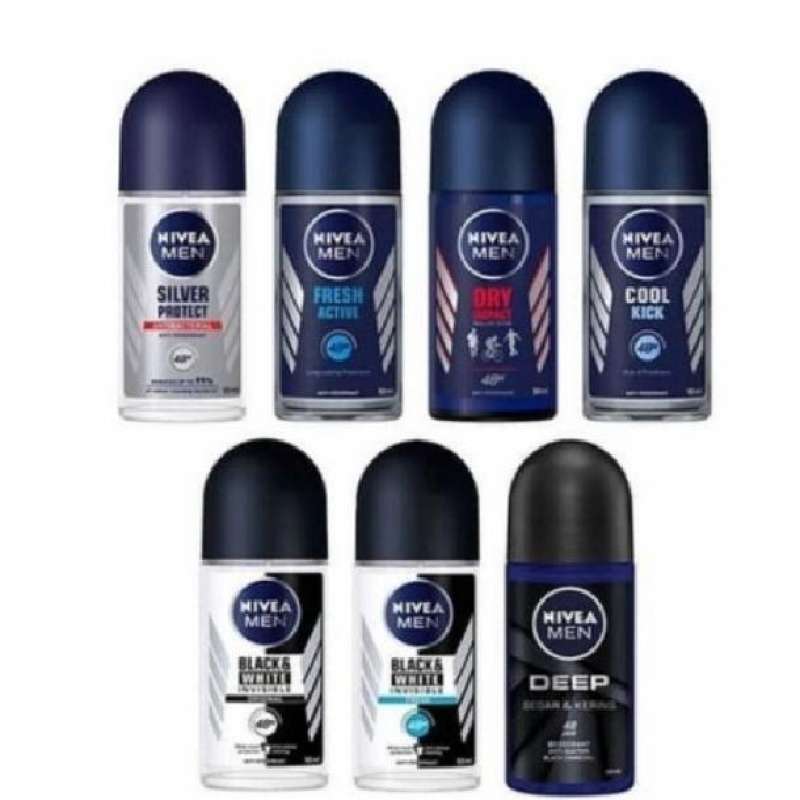 Jual Nivea Men Deodorant Roll On 25 Ml - Cool Biru di Seller Jumbo ...