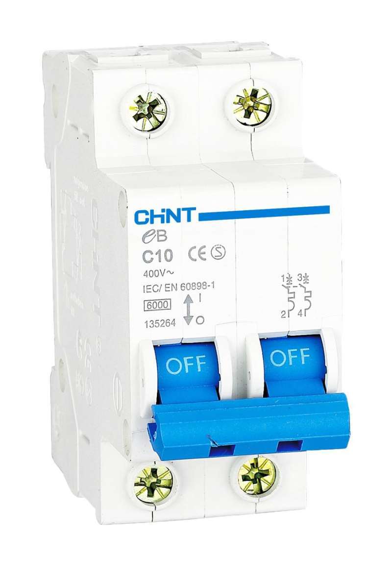 Jual MCB (Miniature Circuit Breaker) Chint eB 2P 6A 10A 16A 20A 25A 32A 40A di Seller LISTRIK ...