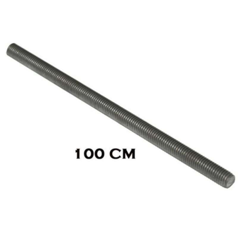 Jual Asdrat Besi Mentah 12 Mm As Drat M12 Long Drat M12 Ulir Baut 12 Mm ...