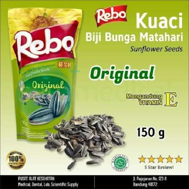 Jual Kuaci Rebo Original Biji Bunga Matahari 150 Gr Di Seller Vicshoes