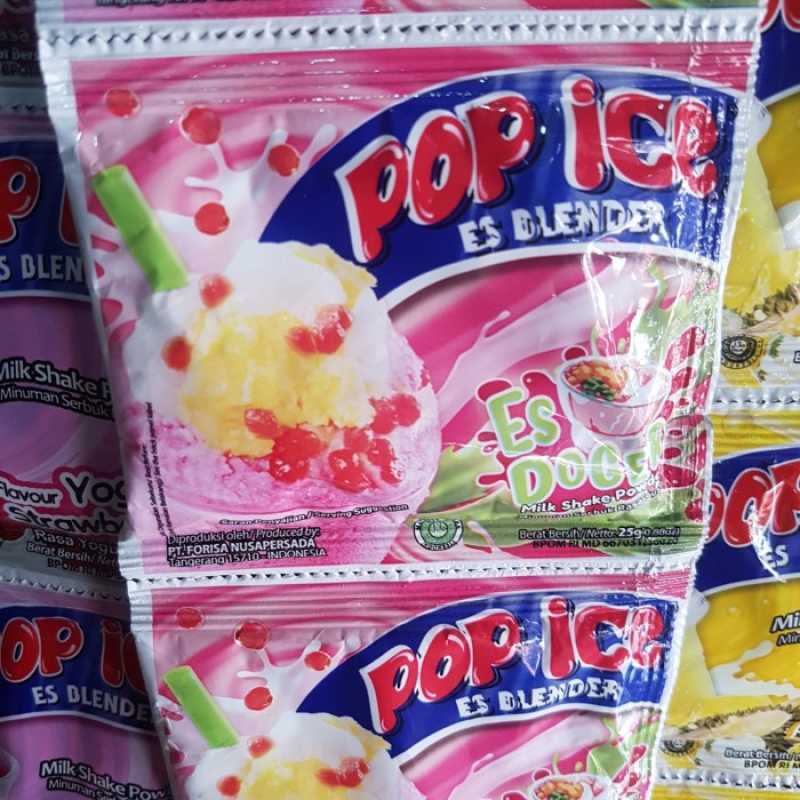 Promo POP ICE es doger renceng isi 10 sachet Diskon 5% di Seller ...