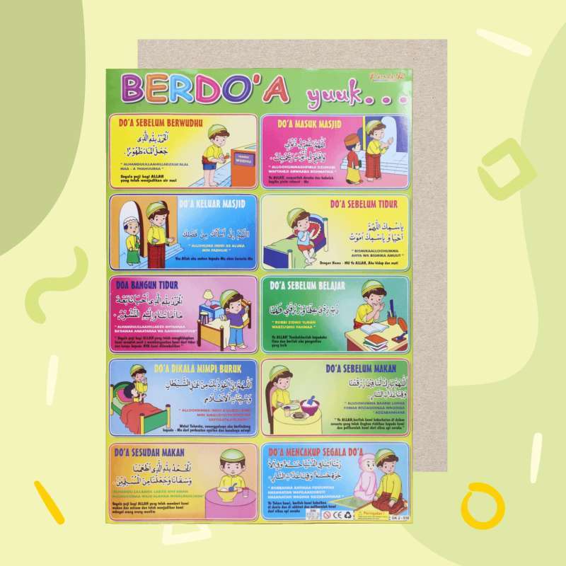 Promo Poster Edukasi Anak Mainan Edukasi Anak Lembaran Berdoa Asmaul ... Promo Poster Edukasi Anak Mainan Edukasi Anak Lembaran Berdoa Asmaul ...