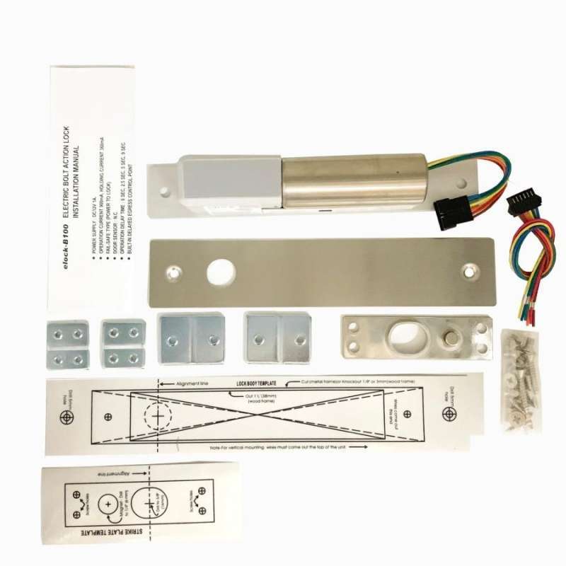 Jual Elock | Electric Bolt Action Lock | Fail-safe | For Access Control ...