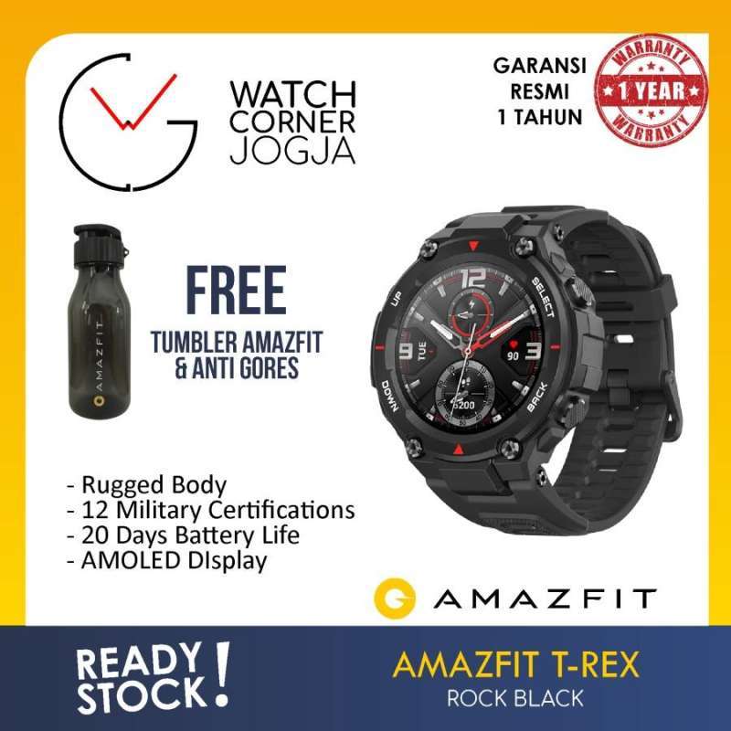 Jual Amazfit T-REX ORIGINAL Smartwatch Internasional Version - Xiaomi Huami di Seller Watch ...