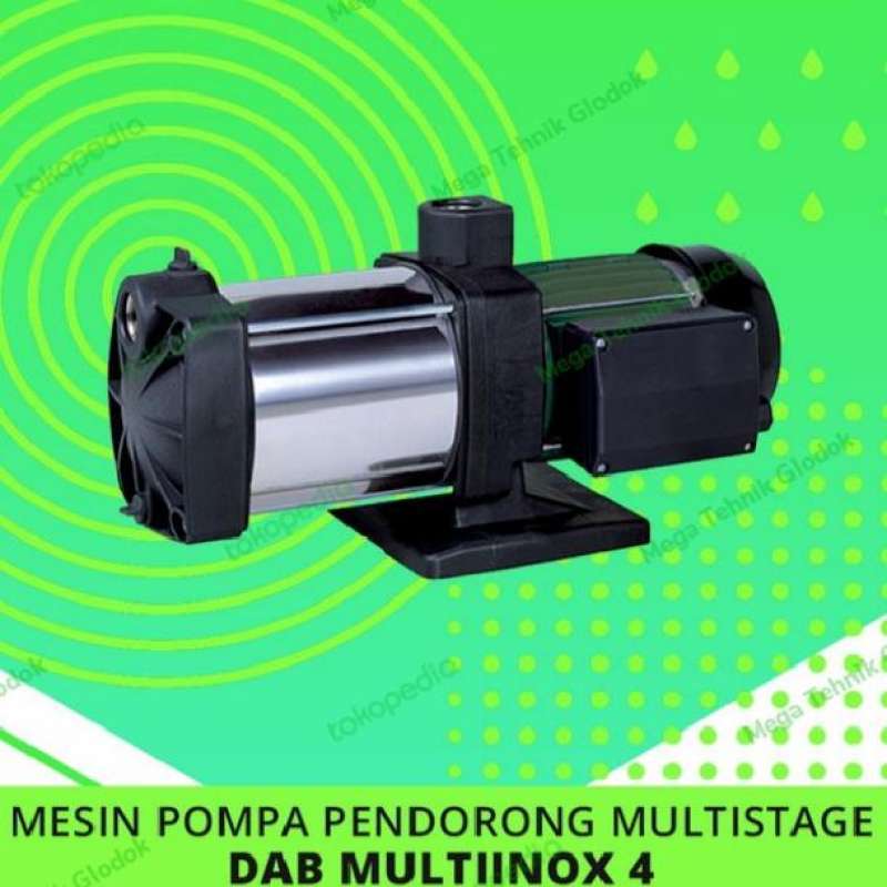 Jual Pompa Booster Air Asin DAB Multi inox 4 Pompa dorong air asin di Seller Mega Tehnik glodok ...