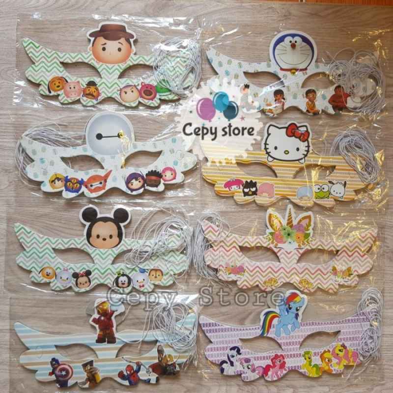 Promo Topeng Ulang Tahun Karakter / Topeng Pesta / Topeng Ulang Tahun ...