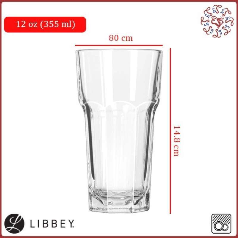 Jual LIBBEY Soda / Soft Drink Glass / Gelas Es Teh 12 Oz (355 ml) #15235 - Multicolor di Seller ...