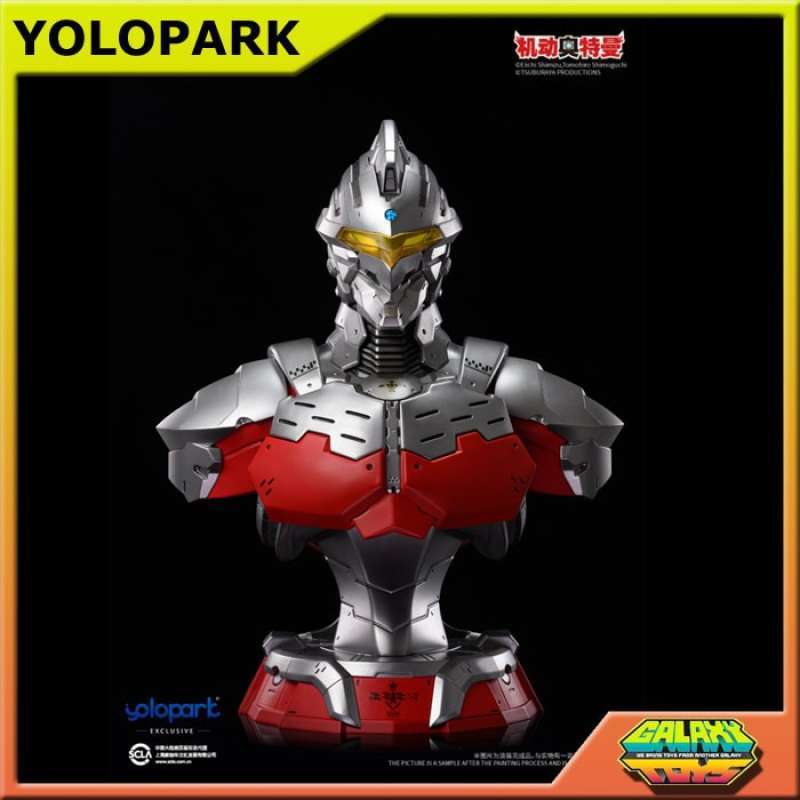 Jual DP - YOLOPARK ULTRAMAN 1:1 Scale Seven Bust Statue di Seller ...