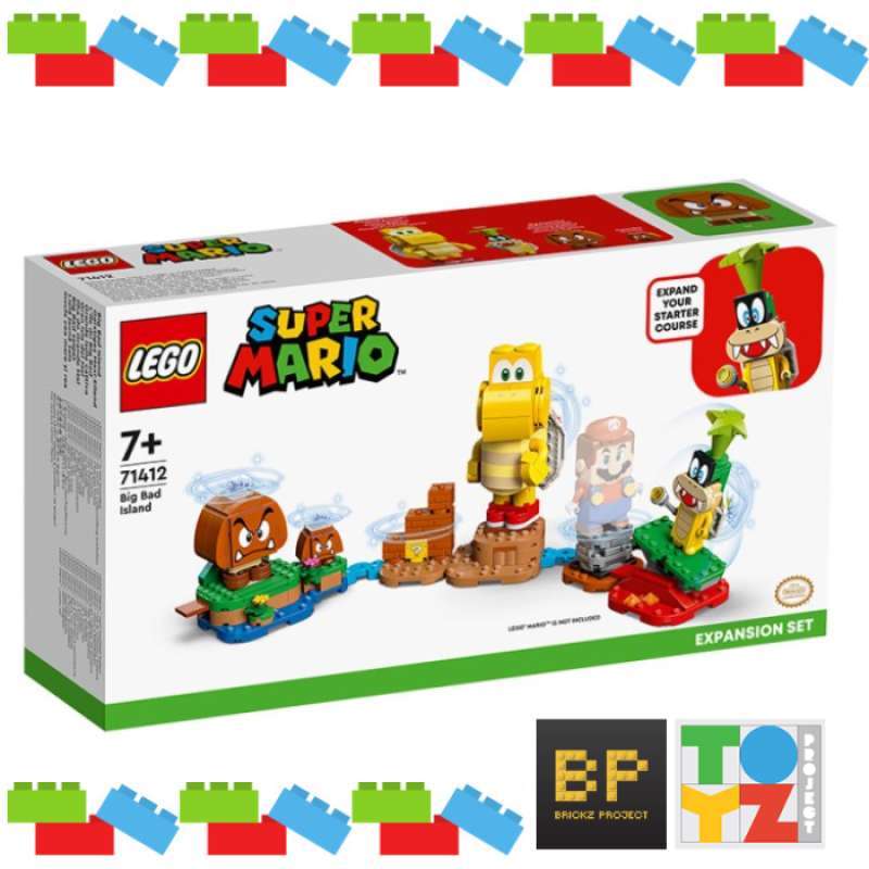 Jual Lego 71412 Super Mario Big Bad Island Expansion Set di Seller Toyz ...