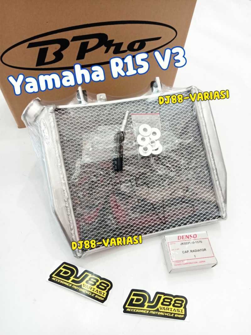 Promo Radiator Bpro Yamaha R15 V3 Vva All New R15 Radiator Racing Ukuran Big Diskon 17% di ...