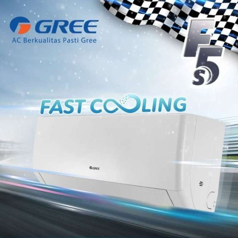 Jual GREE AC Split Inverter R32 1.5 PK GWC-12F5-S SmartClean GWC-12F5S ...