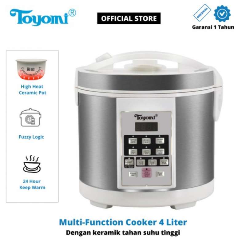 Promo Toyomi Multi Function Cooker 4 Liter Rc-4081Cp | High Heat ...